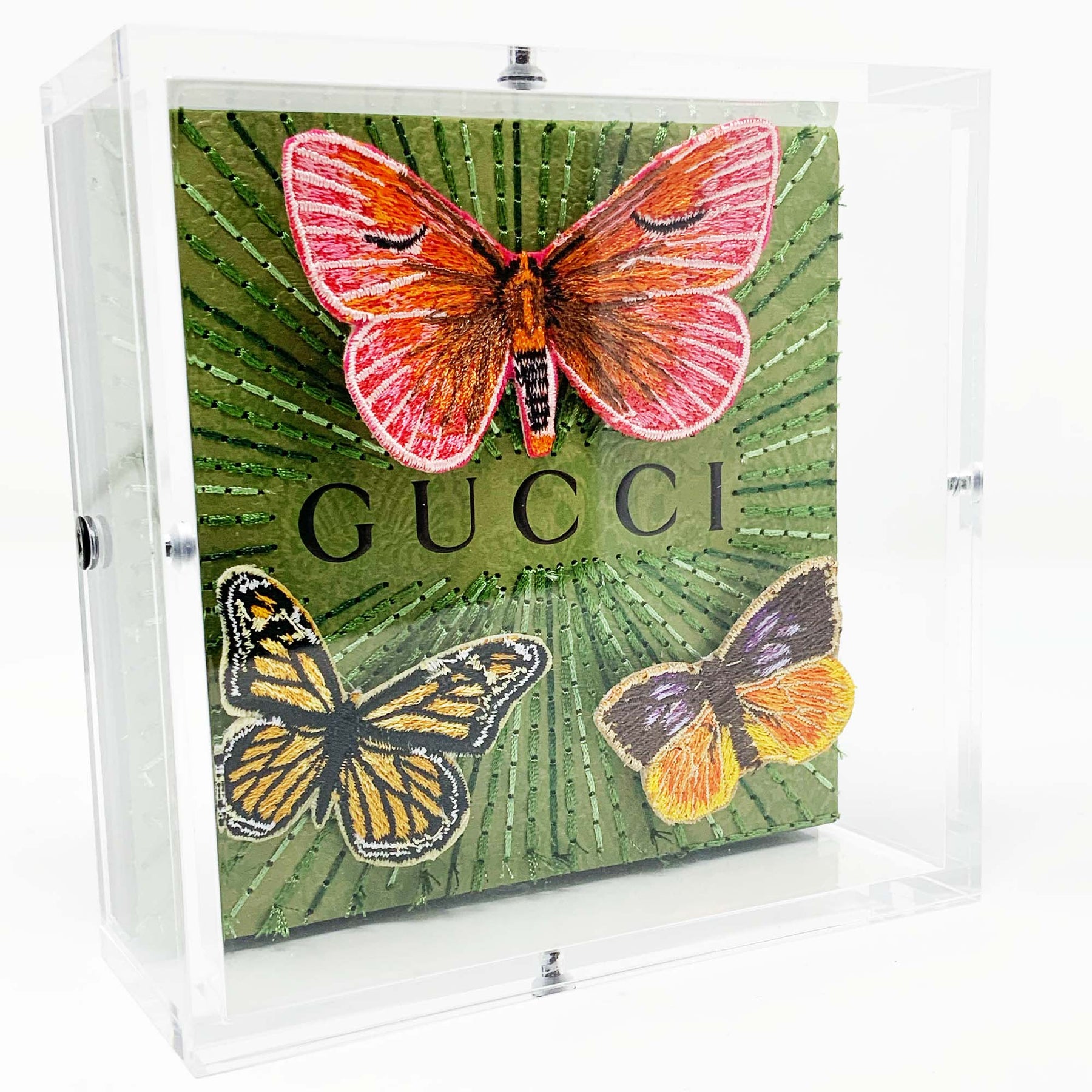 Stephen Wilson Luxury Mini Shadowbox Art Monarch – District Home